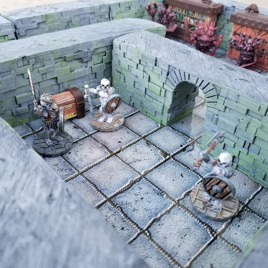 Easy-Print Modular Dungeons by Ellie_Valkyrie | Download free STL model ...