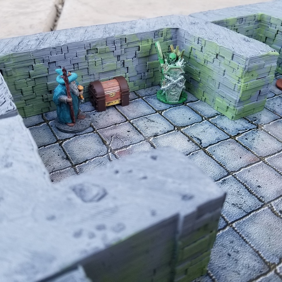 Easy-Print Modular Dungeons by Ellie_Valkyrie | Download free STL model ...