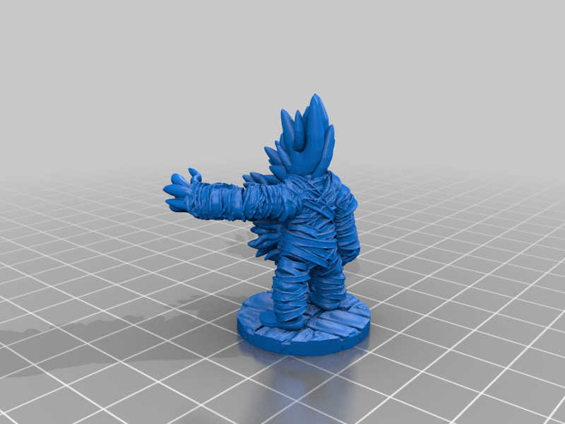 Exploding Worm Mummy by Ellie_Valkyrie | Download free STL model ...