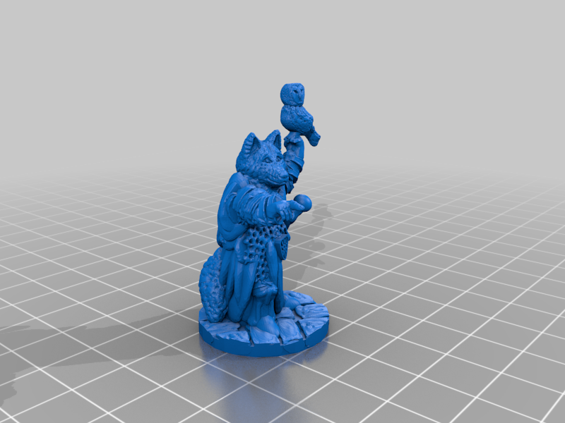 Canid Owlmaster by Ellie_Valkyrie | Download free STL model ...
