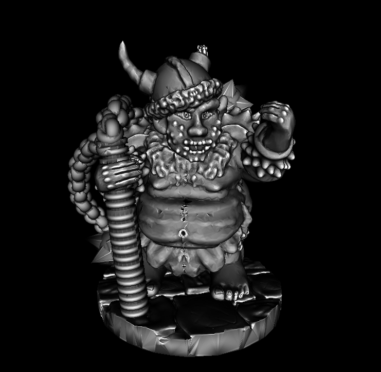 Triple Flail Green Orc-y boy by Ellie_Valkyrie | Download free STL ...