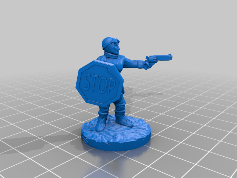 Warboy With Pistol by Ellie_Valkyrie | Download free STL model ...