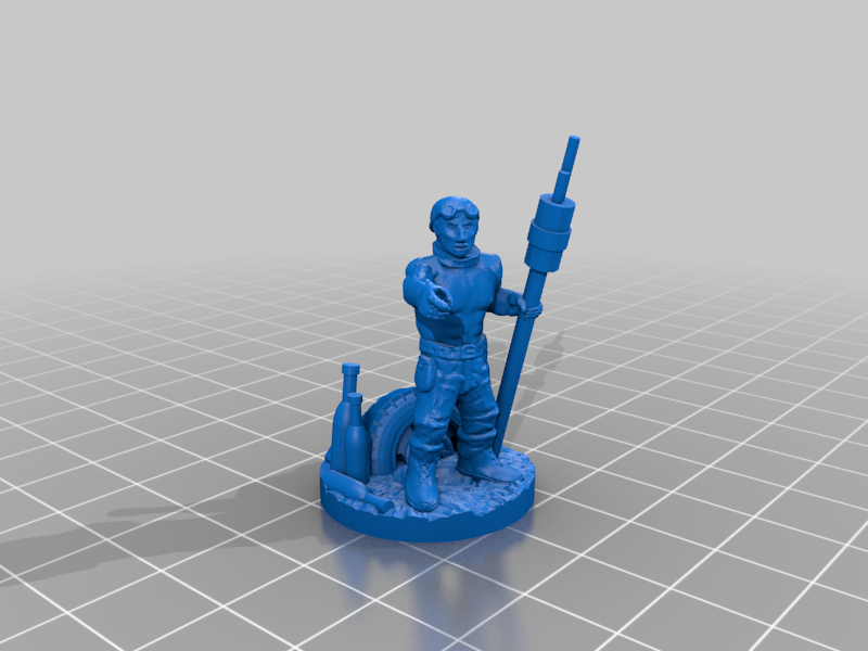 Warboy with Thunderpoon by Ellie_Valkyrie | Download free STL model ...