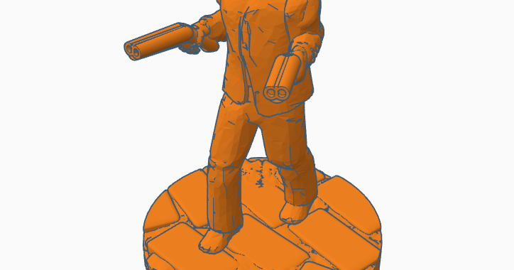 28mm Terminator With Dual Hand Cannons by Ellie_Valkyrie | Download ...