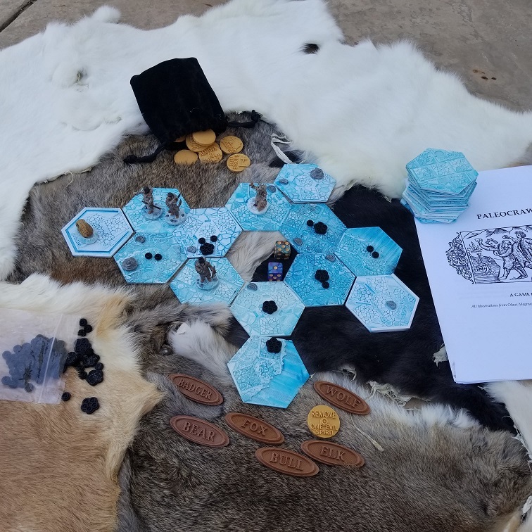 PALEOCRAWL: A 3D printable board game by E.S. Wynn by Ellie_Valkyrie ...