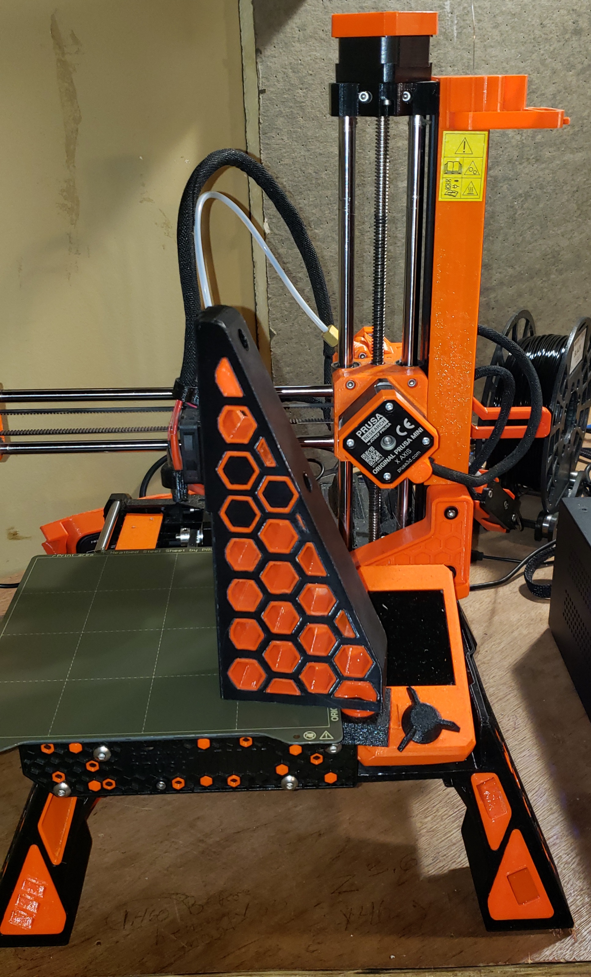 Honey comb adjustable xz mini prusa leg stabilizer Compatible with the ...
