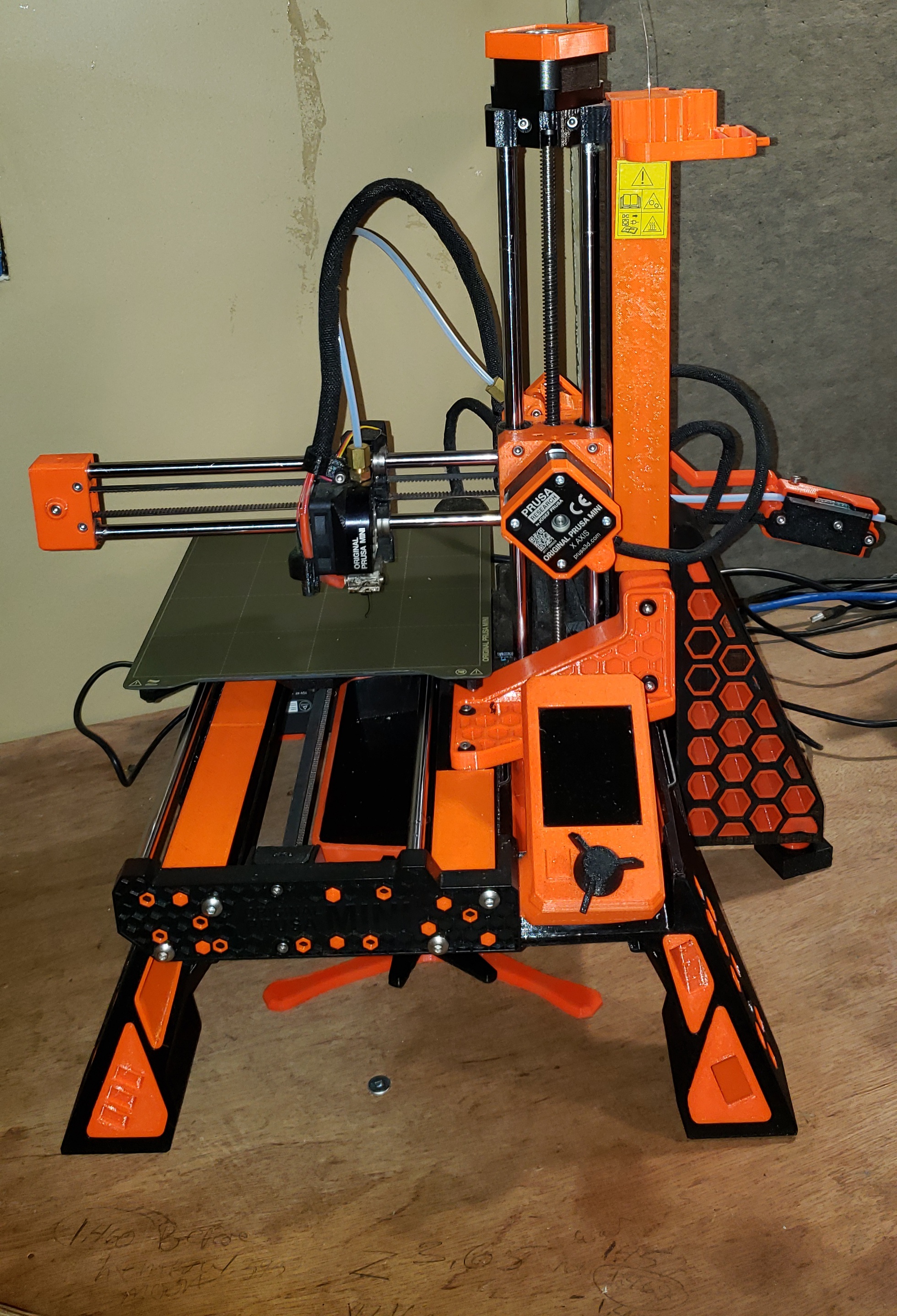 Honey comb adjustable xz mini prusa leg stabilizer Compatible with the ...