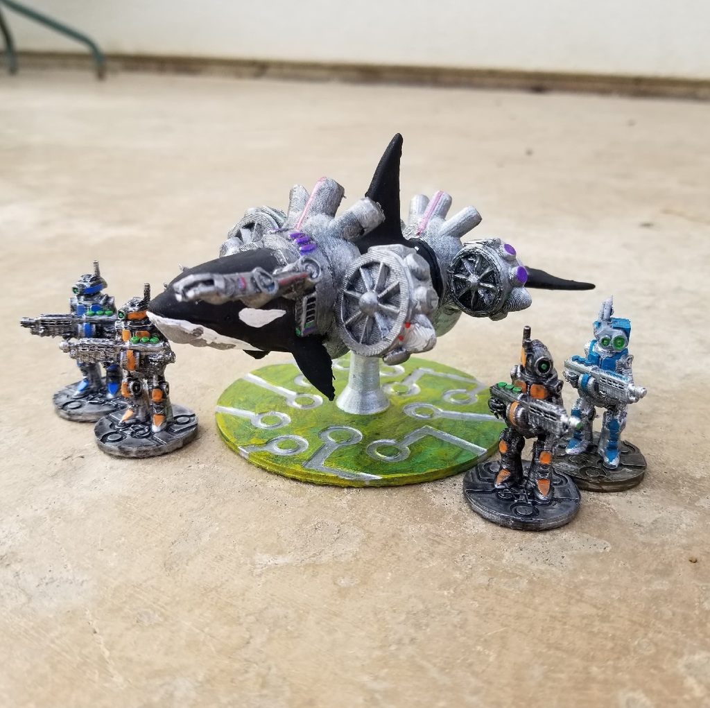 Neo-Orca Morph For Eclipse Phase by Ellie_Valkyrie | Download free STL ...