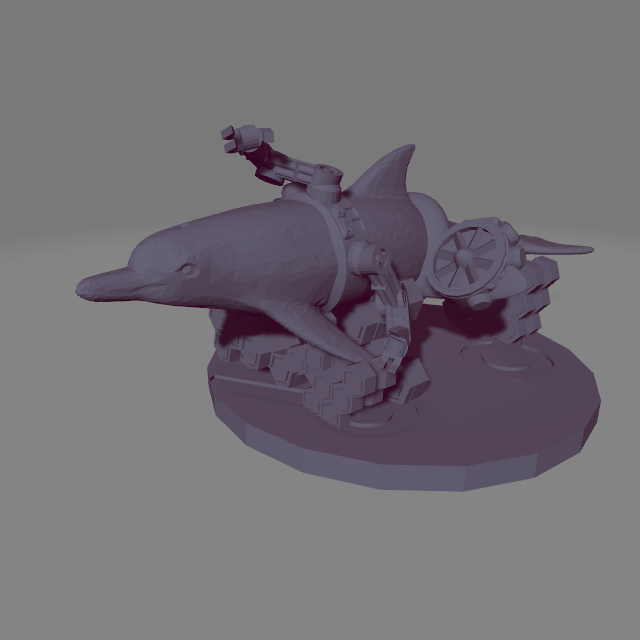 Neo-Dolphin Morph For Eclipse Phase by Ellie_Valkyrie | Download free STL model | Printables.com