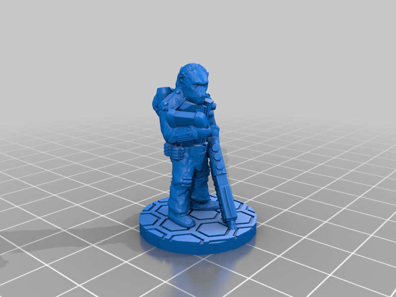 Ape Morph Minis For Eclipse Phase by Ellie_Valkyrie | Download free STL ...