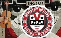 ORWELL 1984 logo by Pavel Krist | Download free STL model | Printables.com