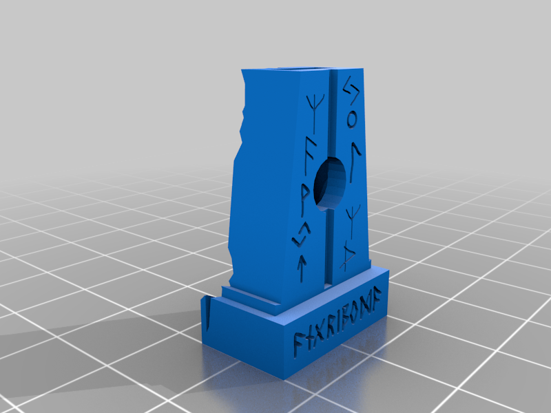 Rune Monument by Ellie_Valkyrie | Download free STL model | Printables.com