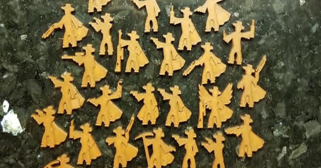 Meeple Cowpokes by Ellie_Valkyrie | Download free STL model ...