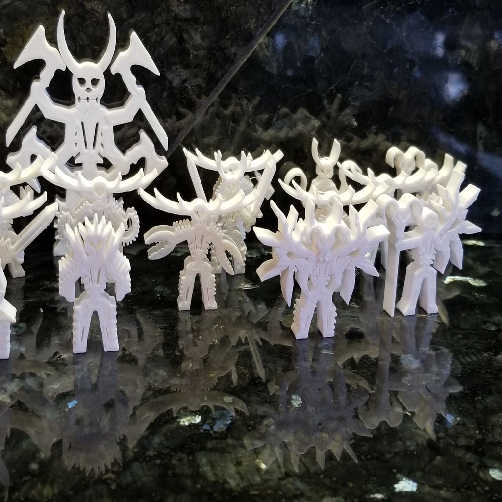 Skeleton Army Recruits: Mages and Demons by Ellie_Valkyrie | Download ...