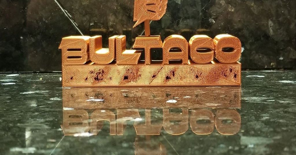 Bultaco Logo Remix by Ellie_Valkyrie | Download free STL model ...