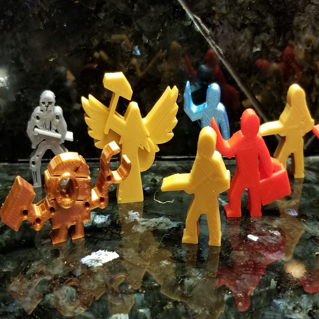 Starfleet Meeples by Ellie_Valkyrie | Download free STL model ...