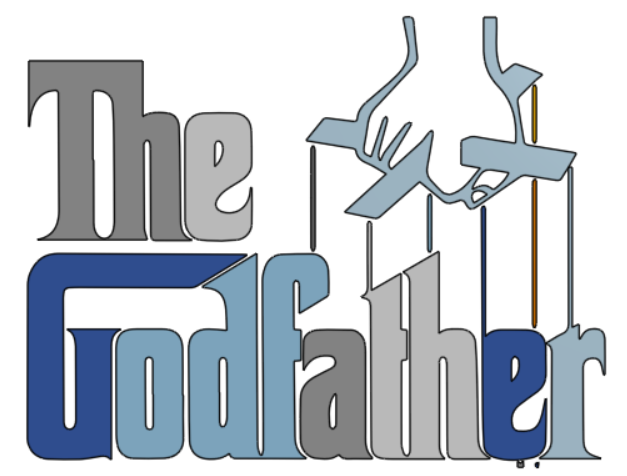 The Godfather Logo Separate Letters by Gjoopa | Download free STL model ...