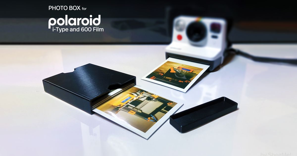 Transport Box for Polaroid i-Type and 600 film photos by SheepMe ...