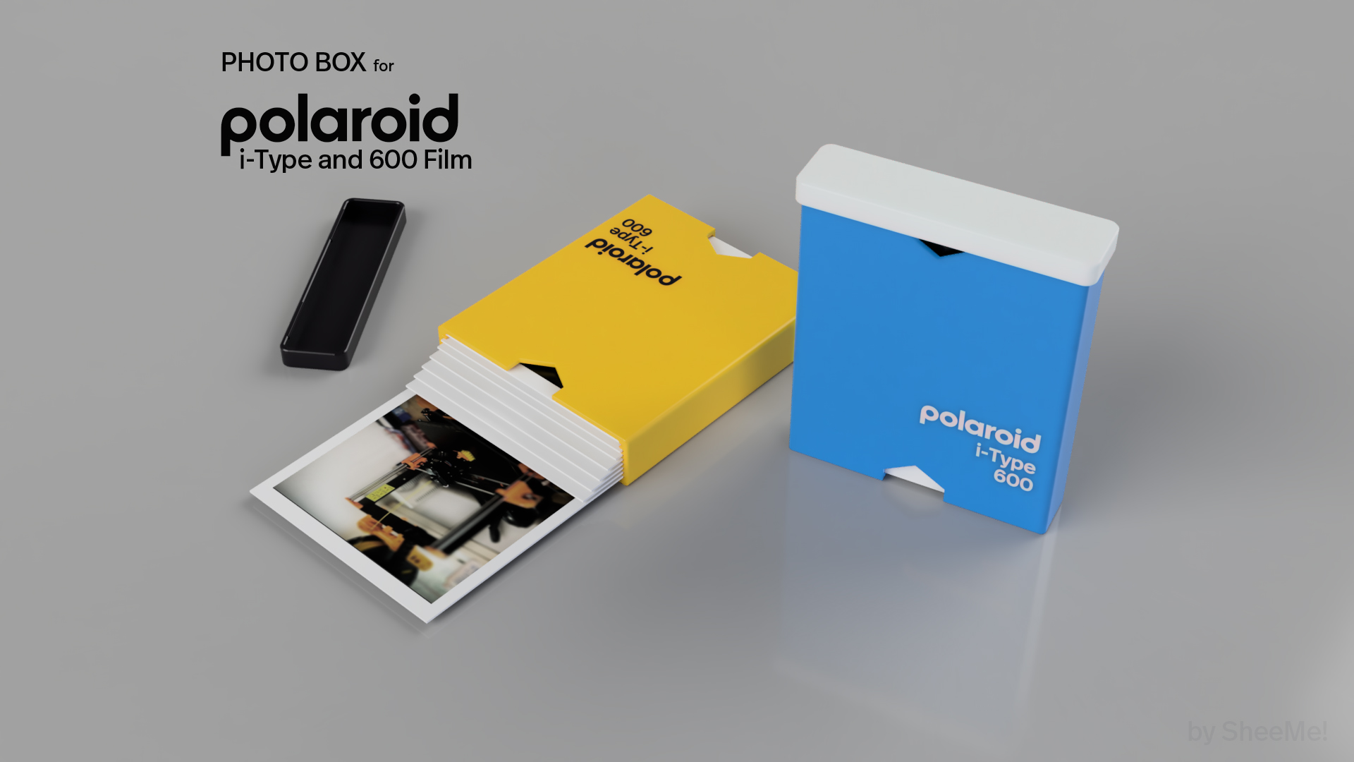 Transport Box for Polaroid i-Type and 600 film photos by SheepMe ...