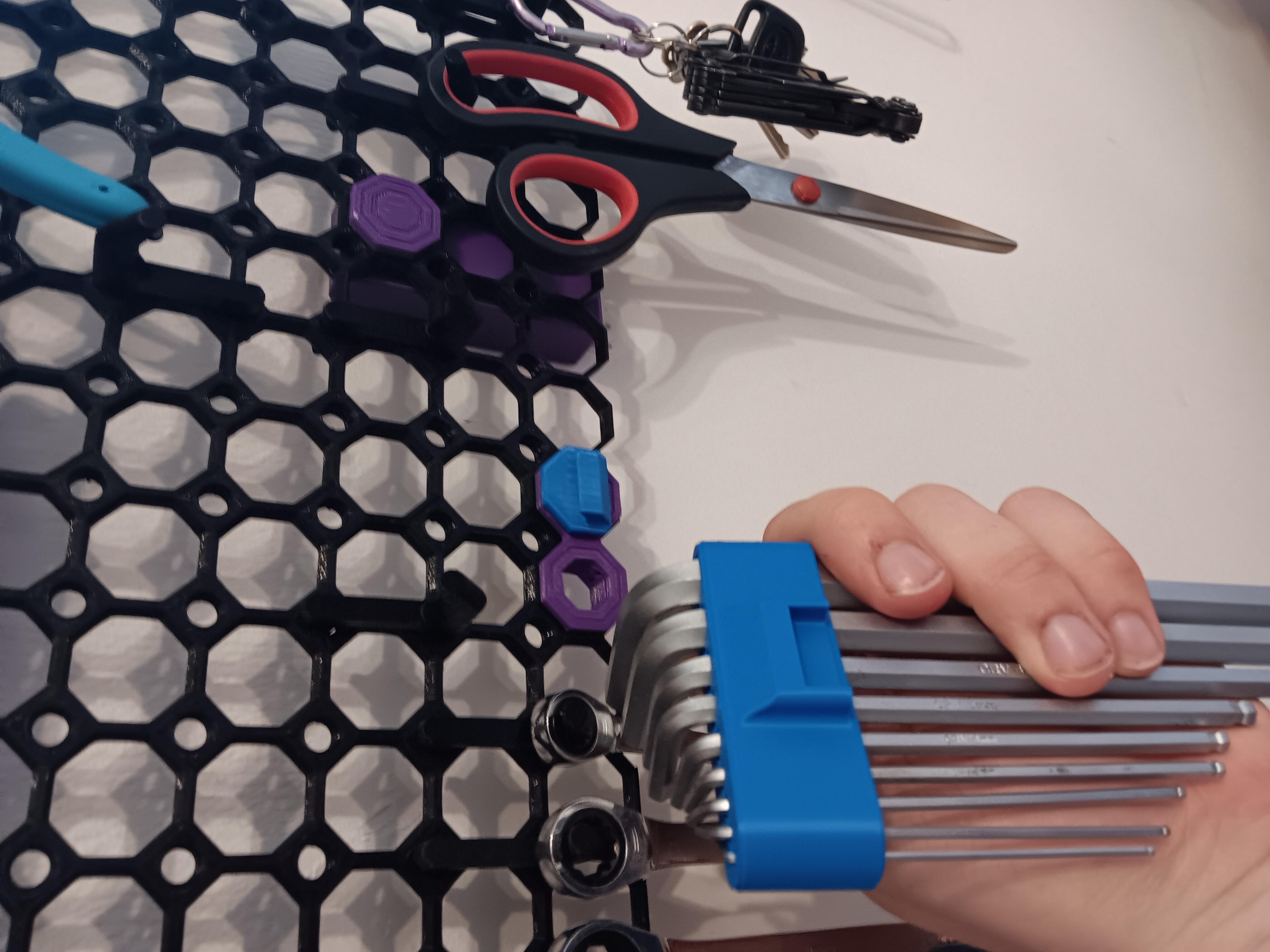 Multiboard Quick Remove Allen Key Holder (Metric) by uptitenaa | Download free STL model ...