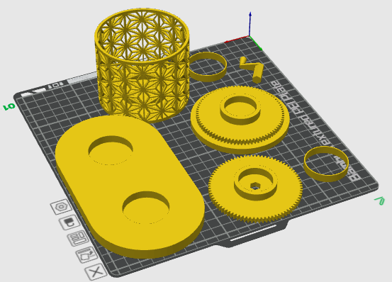 Rotating Shadow Lamp by Sairae | Download free STL model | Printables.com