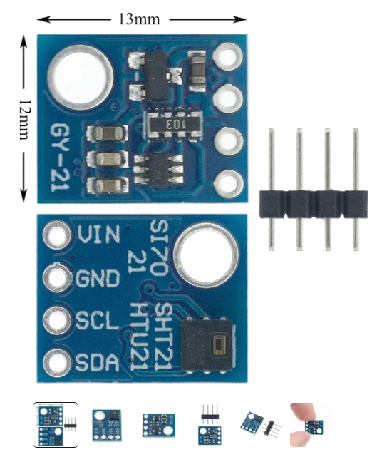 HTU21 temperature sensor cover by Matt | Download free STL model ...