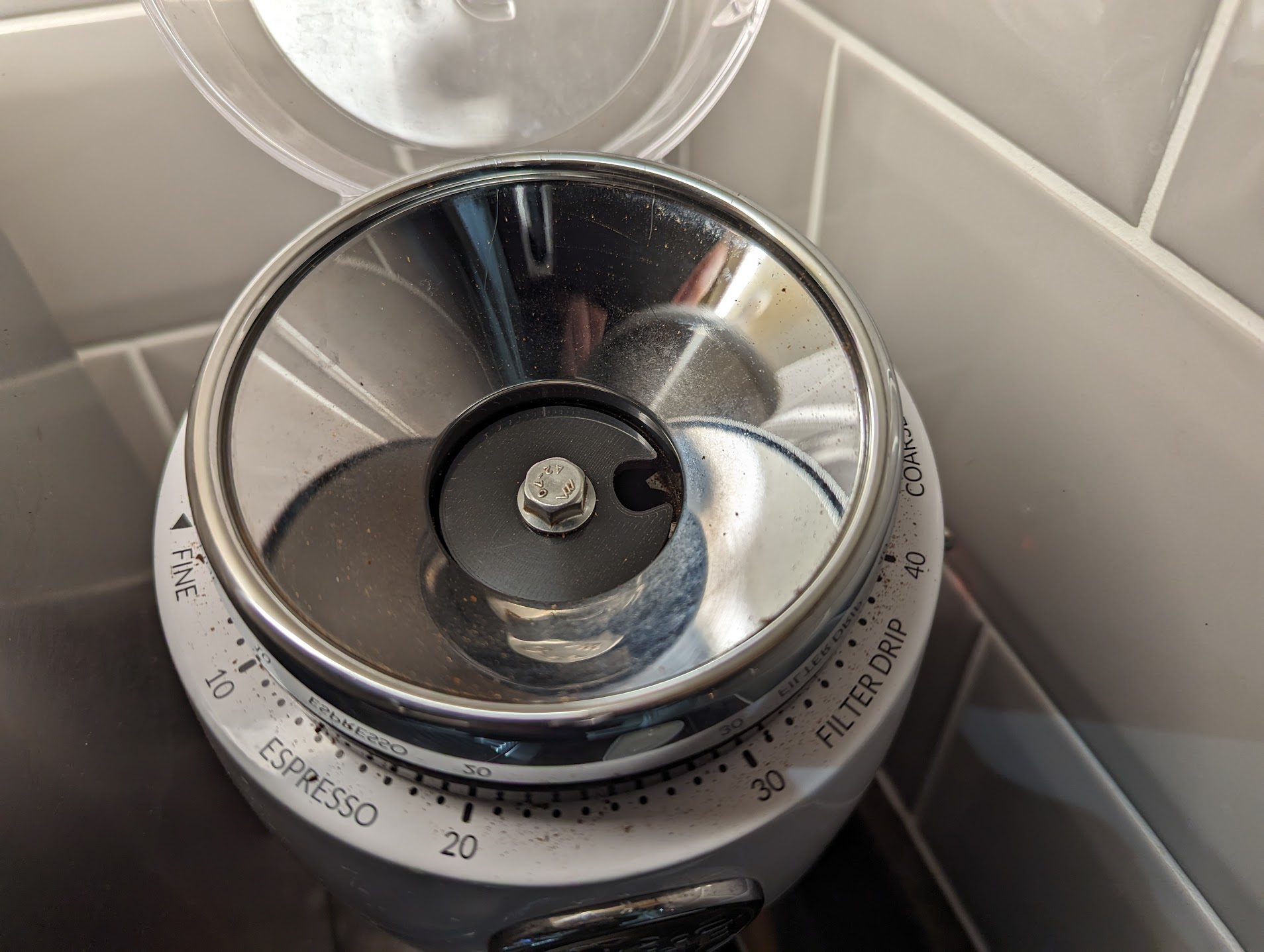 Niche Zero custom flow control discs for slower bean flow by benno1337 ...