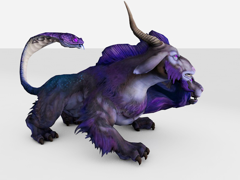 SMITE - Chimera (any scale) by fabio | Download free STL model ...