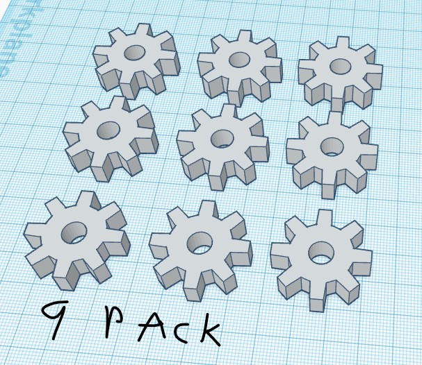9 Pack by Designer_Dude | Download free STL model | Printables.com