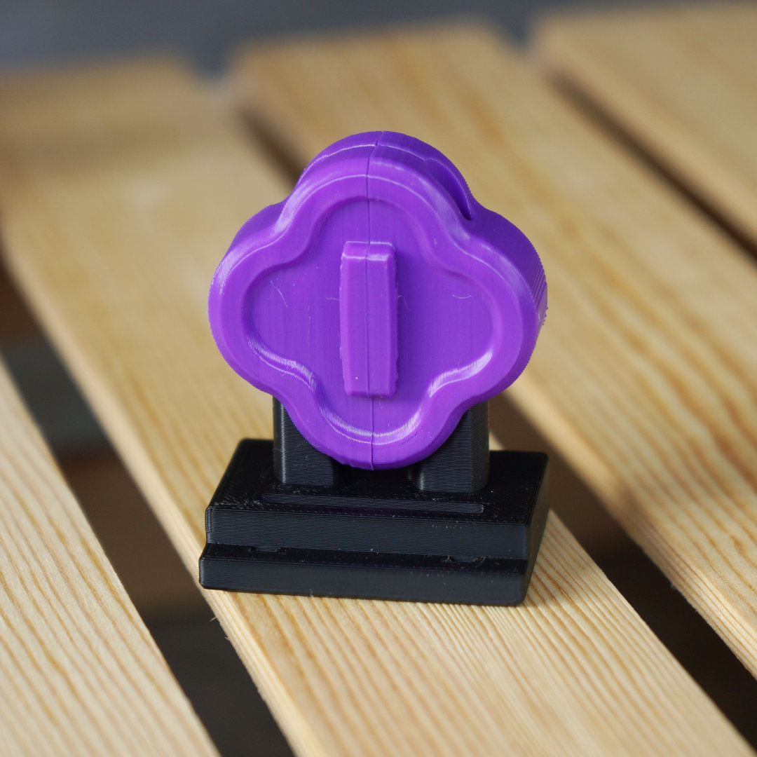 Zipper Pull - Flower Coin (Super Mario) by TWB | Download free STL ...