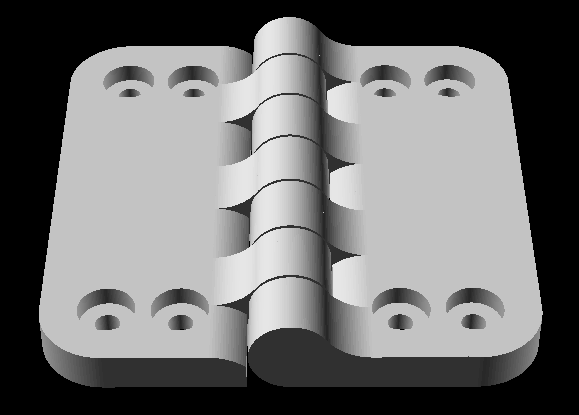 Parametric Hinge par fabio | Téléchargez gratuitement un modèle STL ...