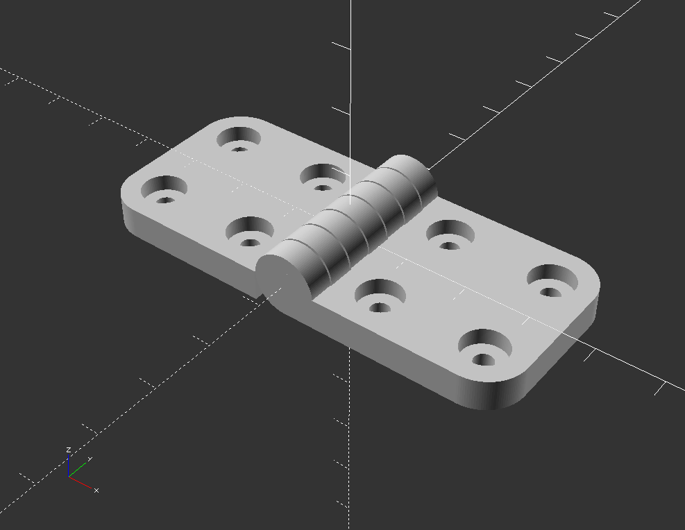 Parametric Hinge par fabio | Téléchargez gratuitement un modèle STL ...