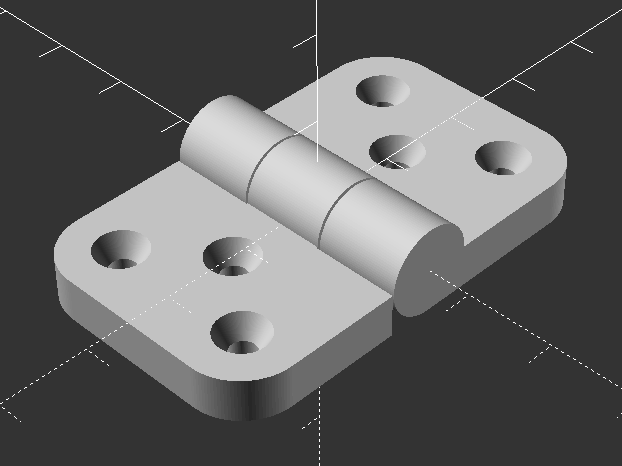 Parametric Hinge par fabio | Téléchargez gratuitement un modèle STL ...
