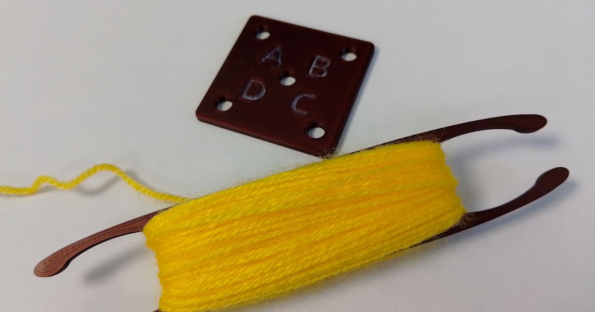 Celtic Tablet Weaving by Eva Máčová | Download free STL model ...