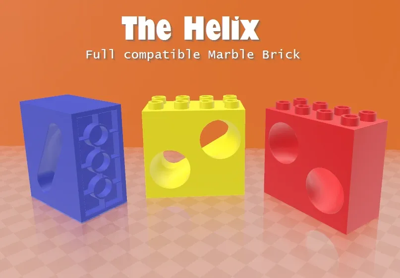 Helix - Lego Duplo / Hubelino compatible by BamBam Design | Download ...