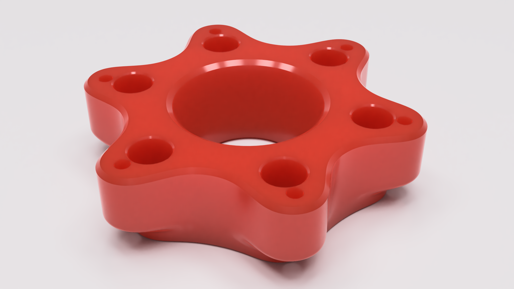 Logitech G29 G920 wheel adapter by Lookahead | Download free STL model ...