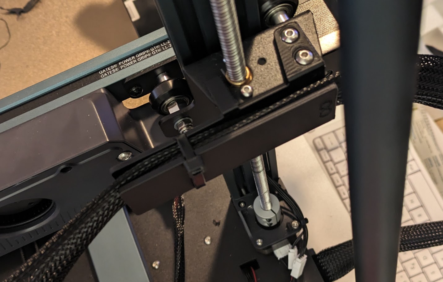 Anti Drag Cable Holder (wide version) for Elegoo Neptune 4 PLUS/Max (V2 ...