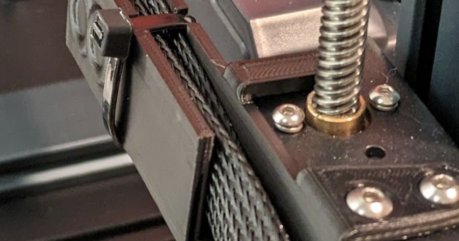 Anti Drag Cable Holder (wide version) for Elegoo Neptune 4 PLUS/Max (V2 ...