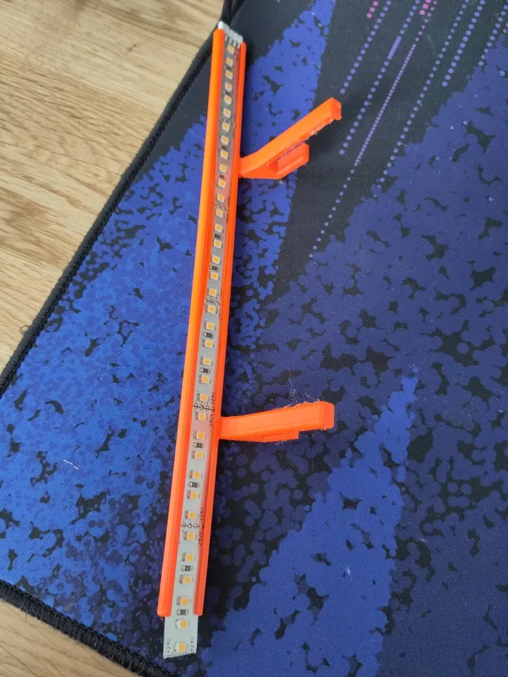LED strip holder by //sgc | Download free STL model | Printables.com