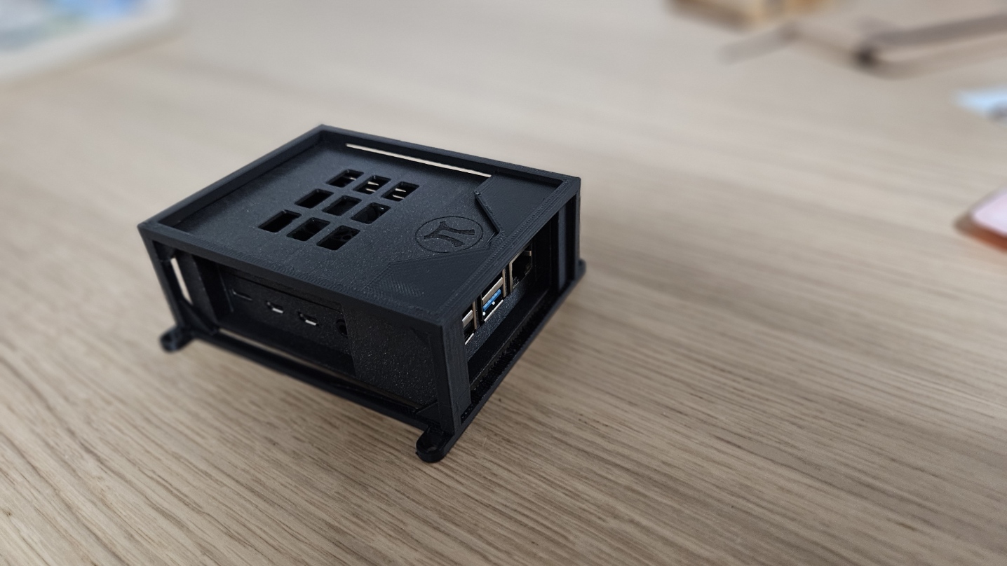 Raspberry Pi 4 Furniture Wall Mount for ZonePi Case by JK | Download free STL model | Printables.com