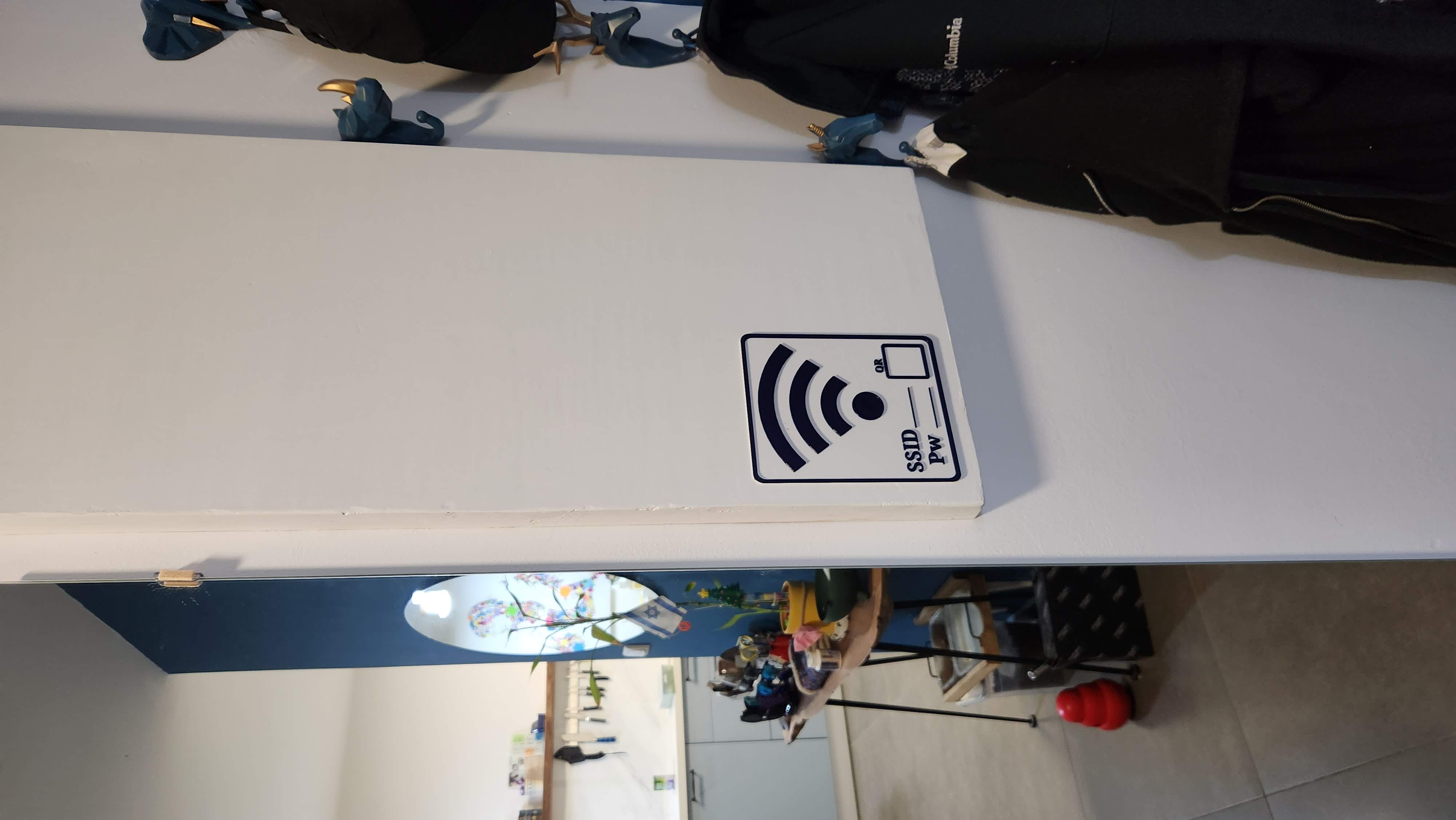 wifi nfc tag sign qr by Banay Niv | Download free STL model ...