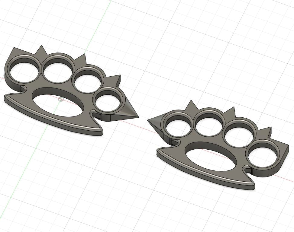 Brass Knuckles par fabio | Téléchargez gratuitement un modèle STL ...