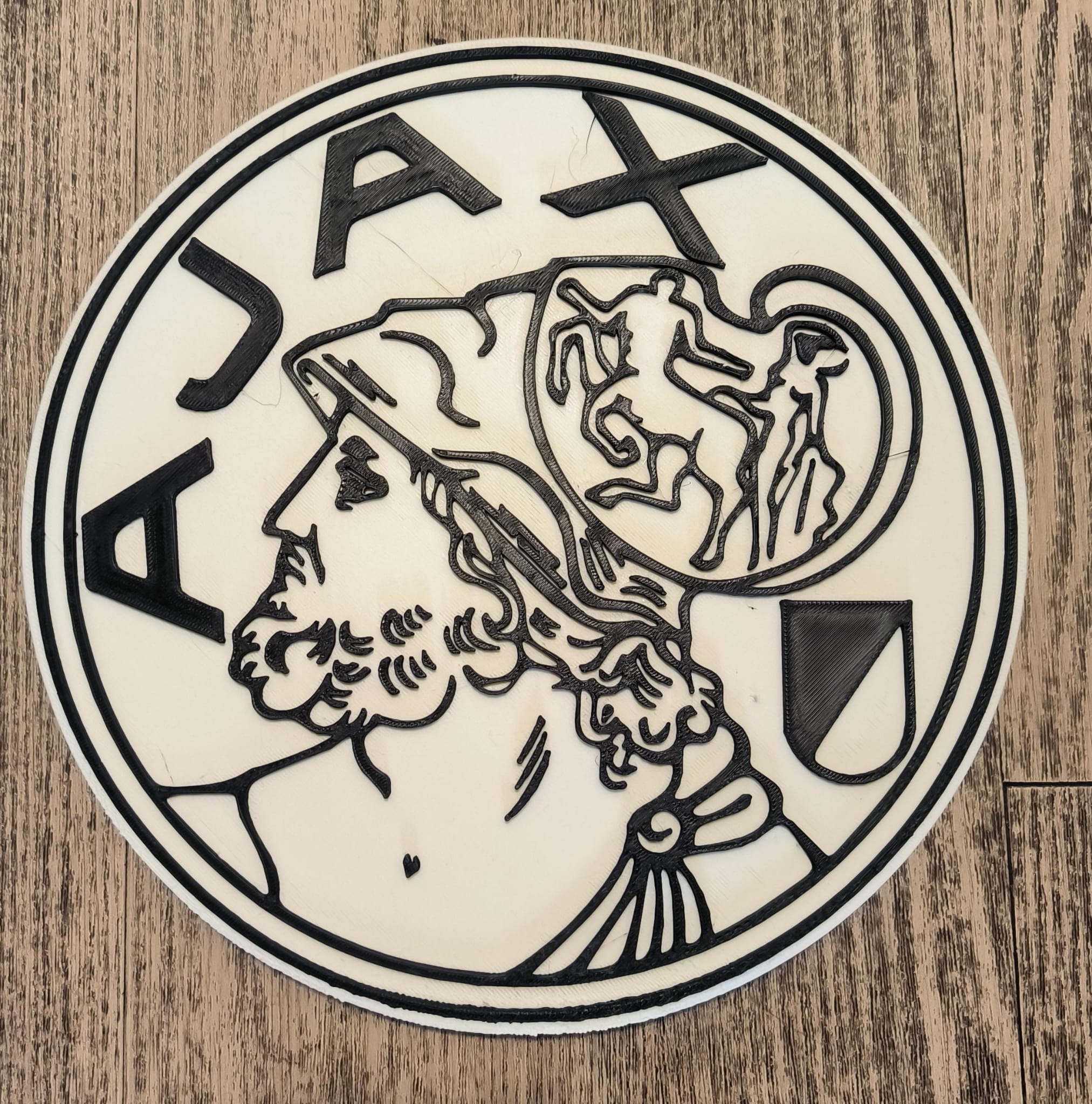Ajax old logo by Erwin775 | Download free STL model | Printables.com