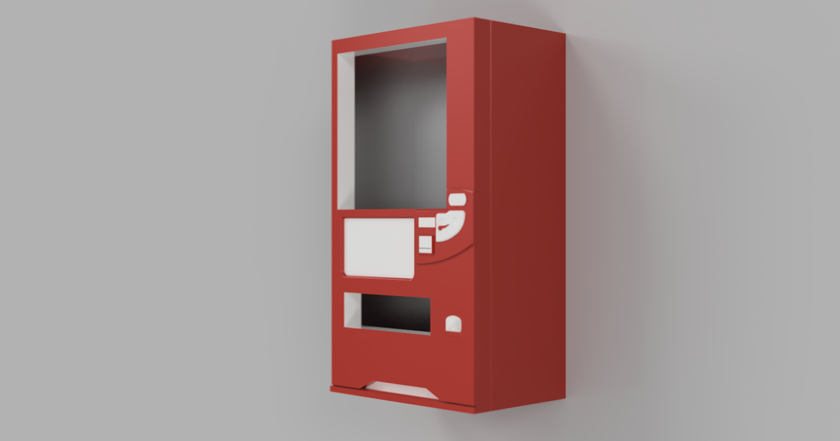 Vending machine by Eirinn | Download free STL model | Printables.com