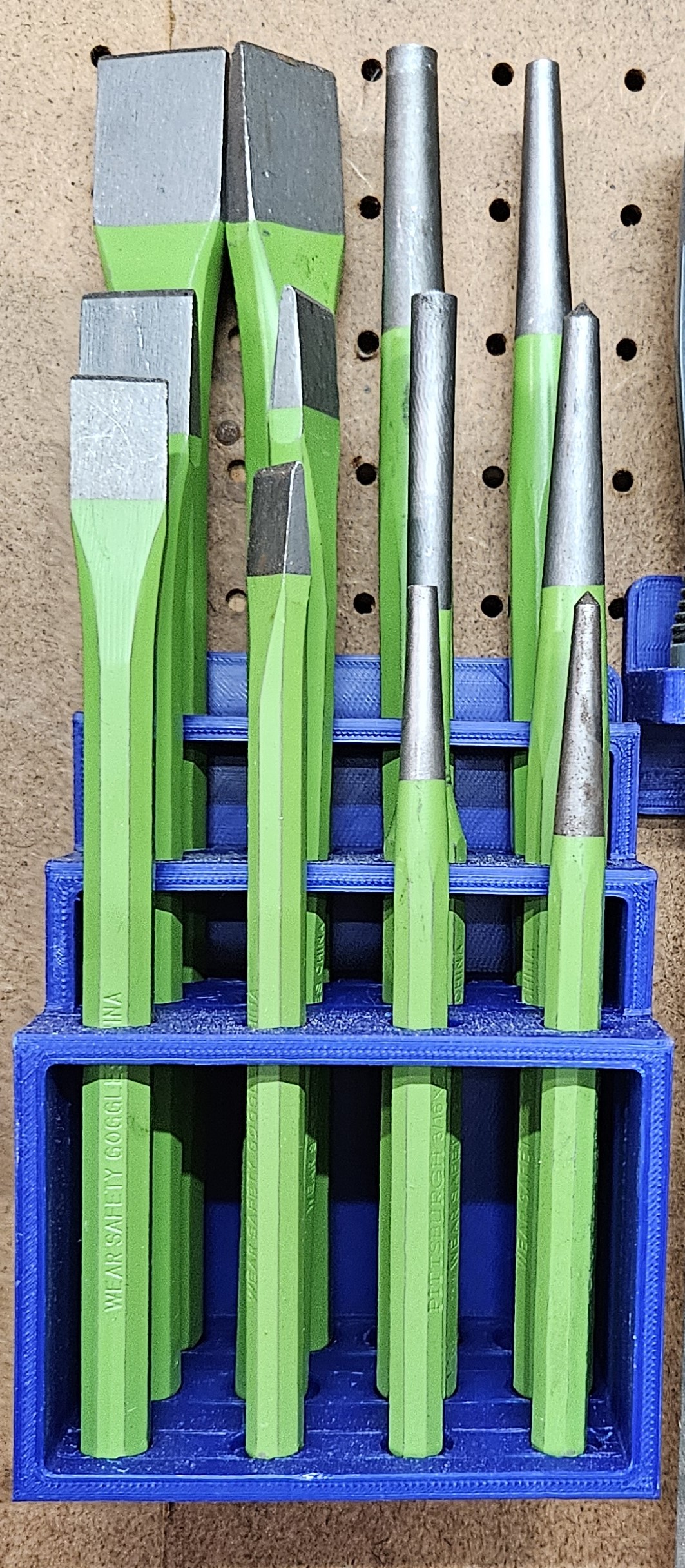 Chisel & Punch Holder - Wall Mounted by blackjackbender | Download free ...