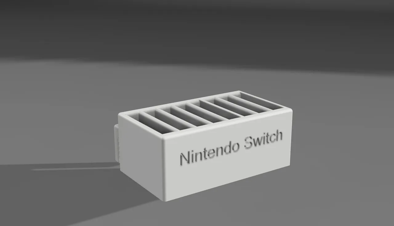 Nintendo Switch cartridge holder for Ikea Skadis by Ben090 | Download free STL model ...