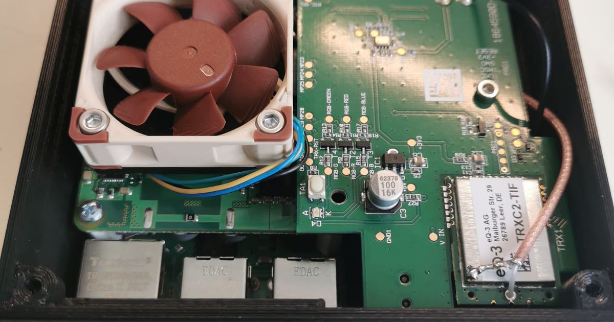 RaspberryMatic PoE Housing (Pi 3B+) by KIL0 | Download free STL model ...