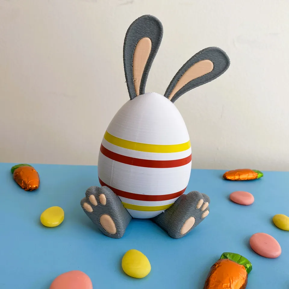 "Bun-Bun" the EggBunny by MEAFdesigns | Download free STL model ...
