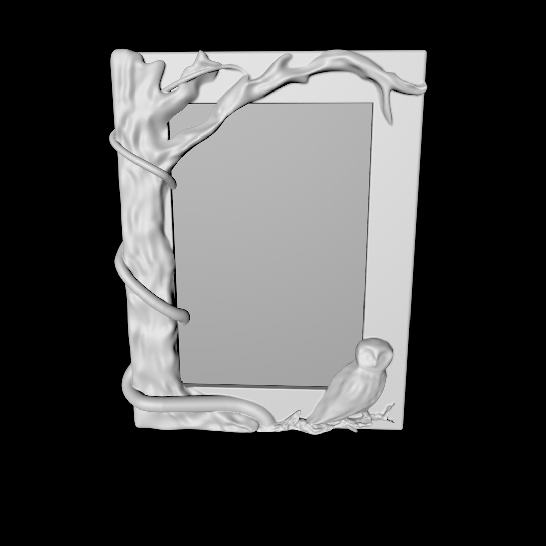 picture frame by Dark Heaven | Download free STL model | Printables.com