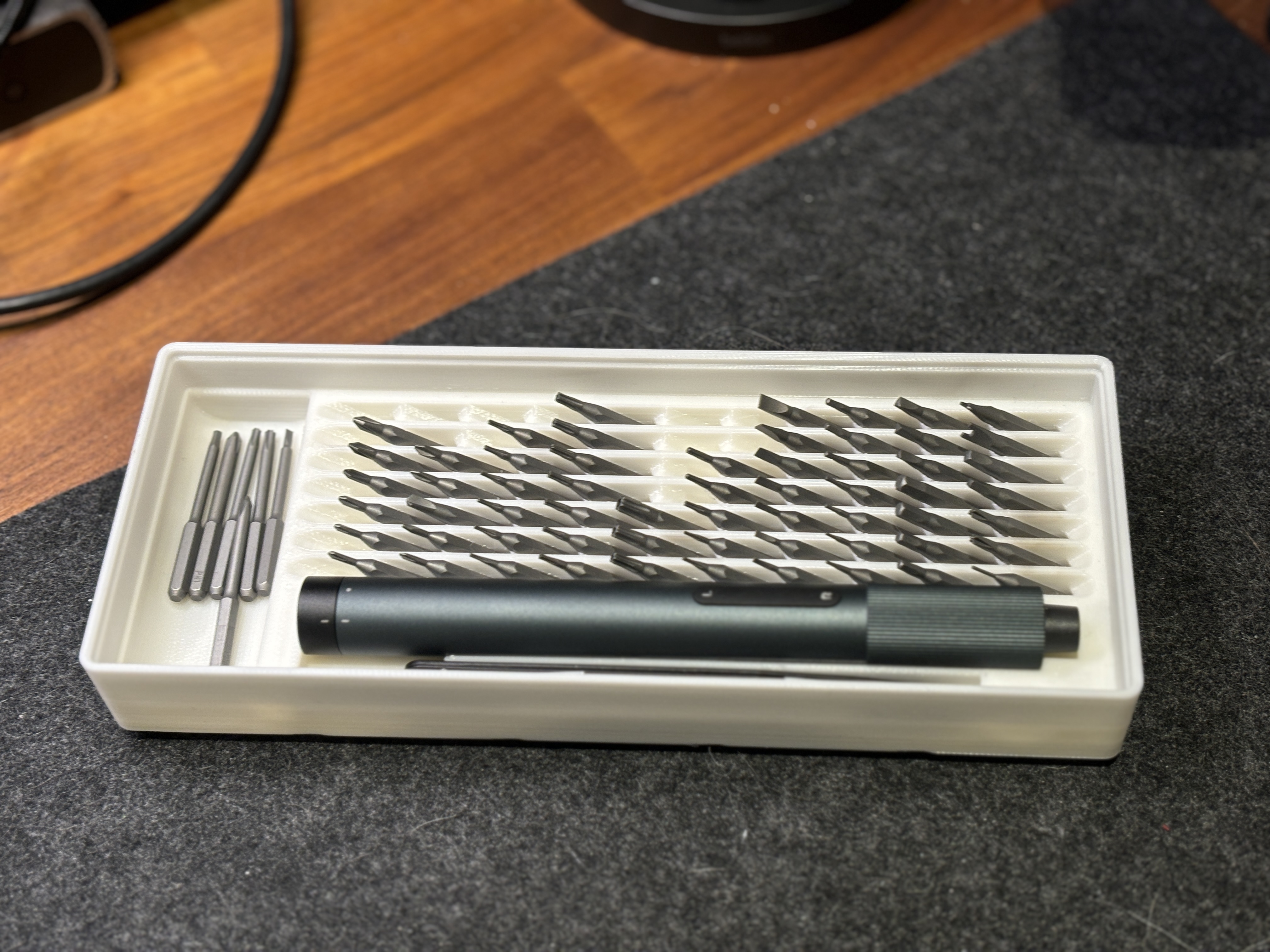 Gridfinity Xiaomi Electric Precision Screwdriver (70 Bits) by ...